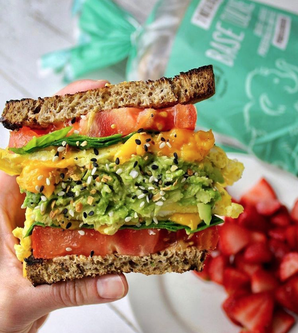 Loaded Egg Sandwich - BaseCulture